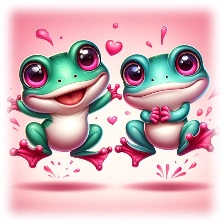 “Froggy Fun” – ASScoozie Exclusive Design on Frostbuddy Can Cooler